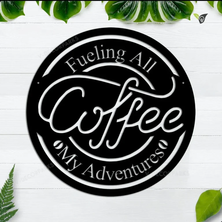 Custom Coffee Station, Your Name Coffee Sign, Coffee Shop Logo Sign ...