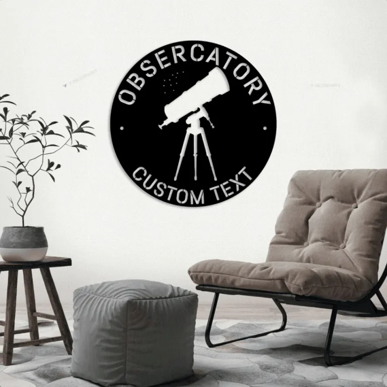 Observatory Metal Art With Led Lights, Customized Observatory ...