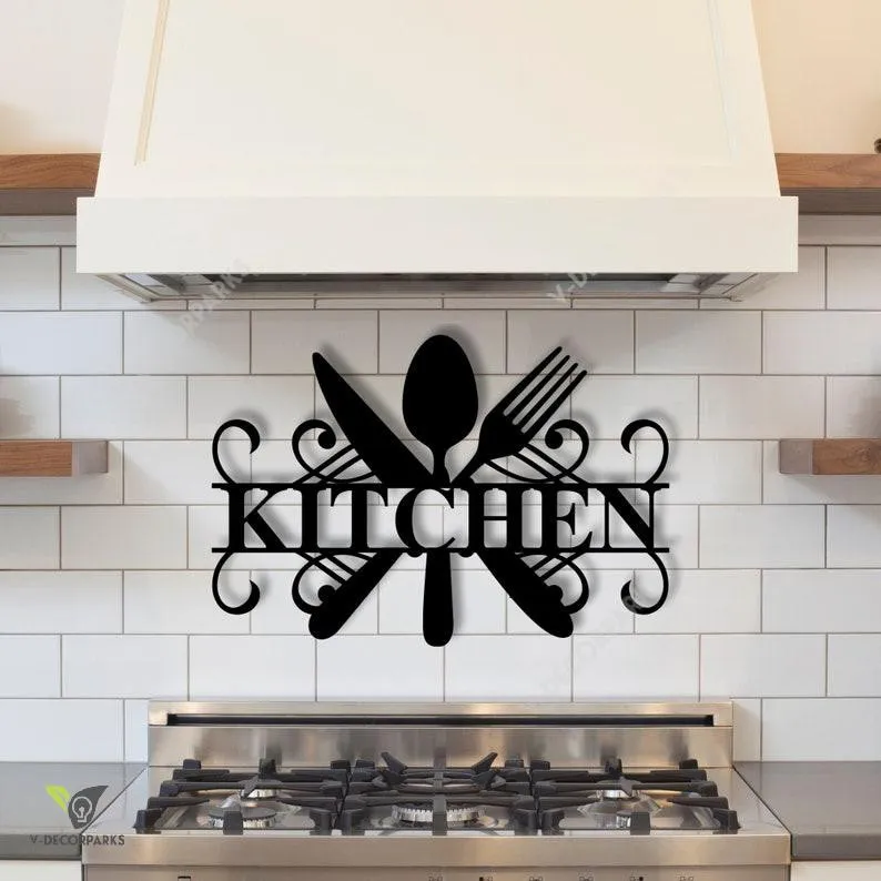 Custom Metal Kitchen Sign, Nana's Kitchen Metal Sign, Personalized ...