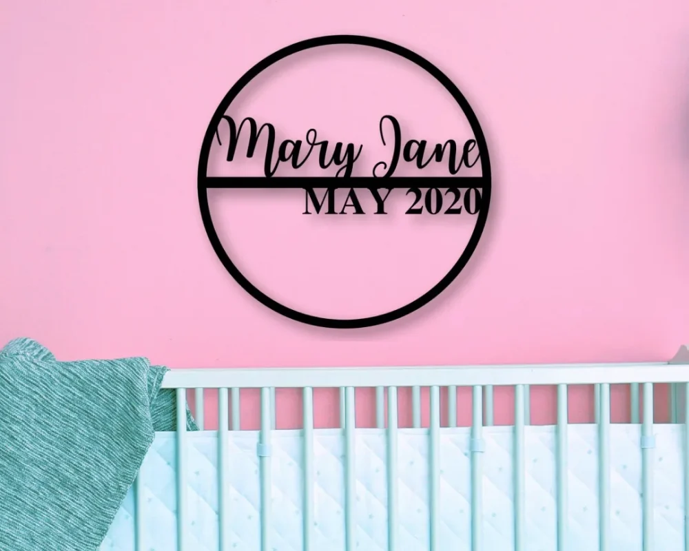Personalized Baby Name Sign, Nursery Decor, Nursery Name Sign, Baby ...