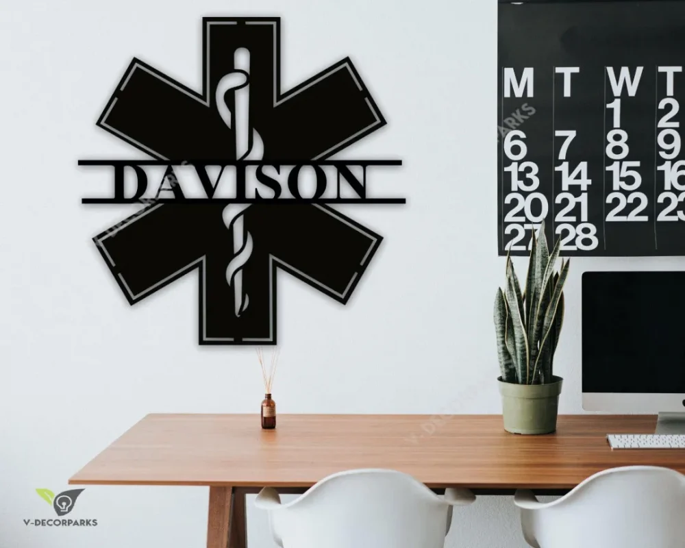 Personalized Emt Gift, Metal Sign, Personalized Gift For Ems, Paramedic ...