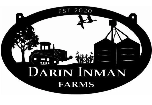 Metal Grain Bin Track Tractor Sign Customized , Grain Bin ,tractor And ...