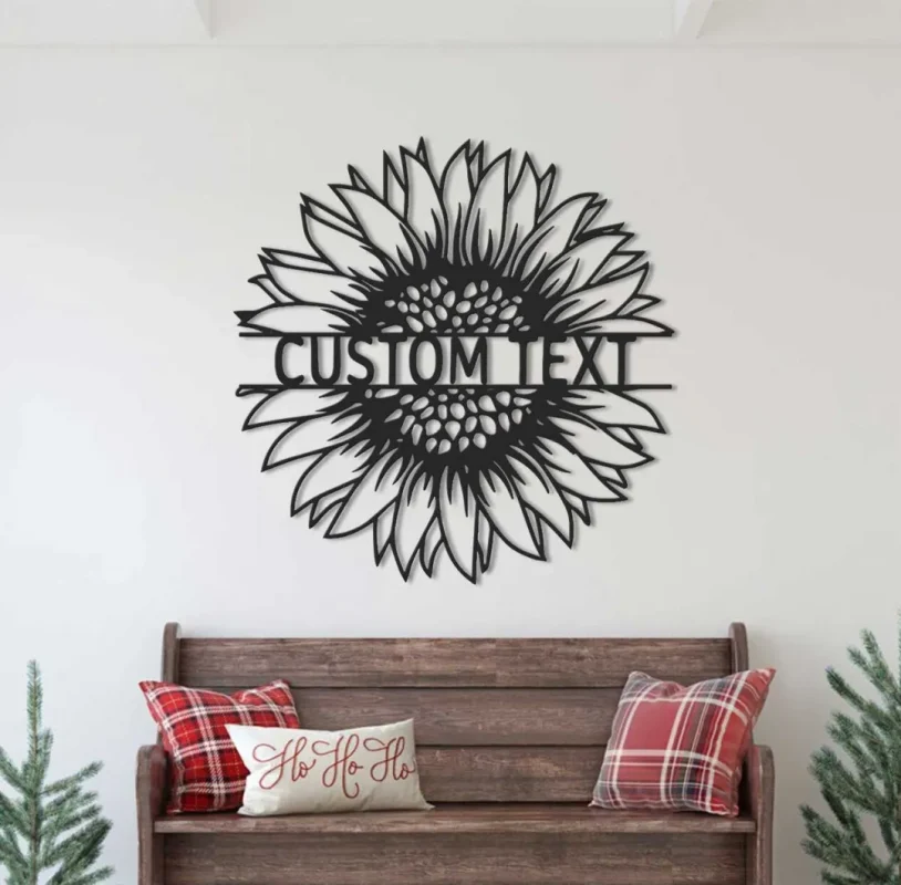 Sunflower Sign, Sunflower Decor, Sunflower Lover Gift, Sunflower Gifts ...